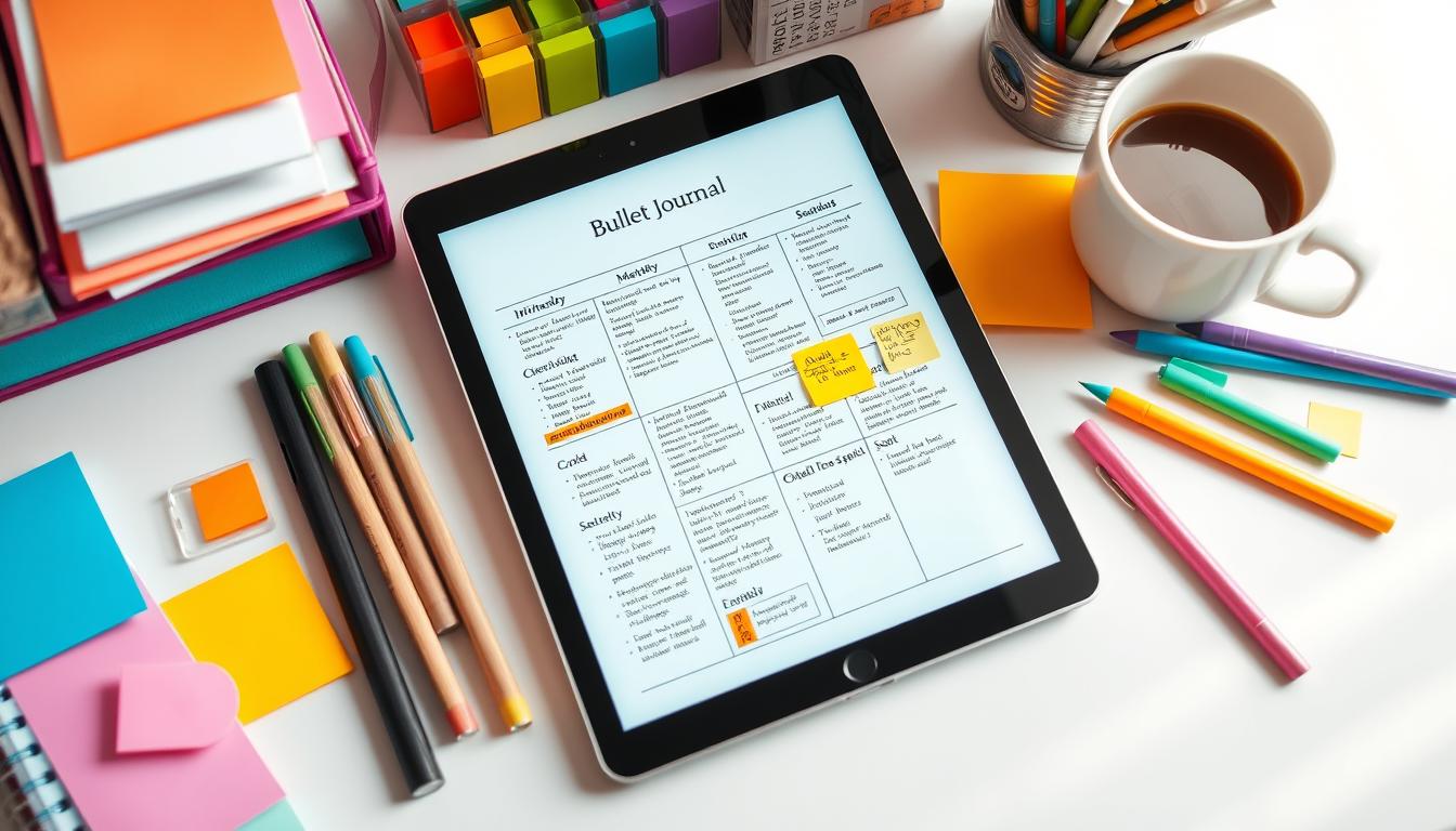 Using Digital Bullet Journaling for Productivity