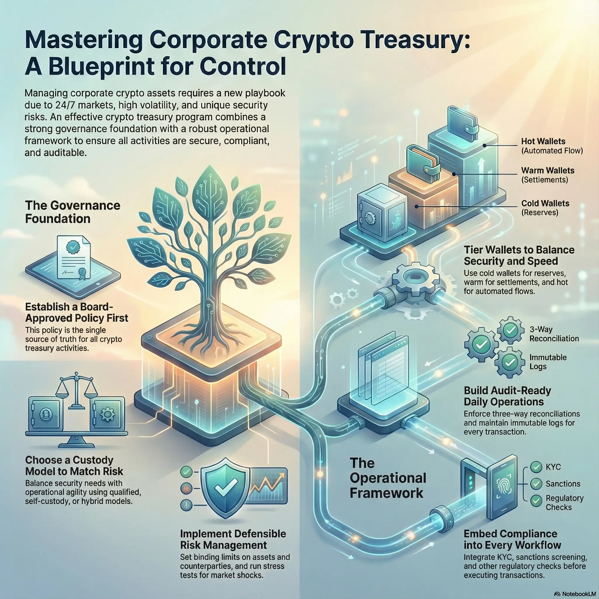 Crypto Treasury Management: 5 Steps to Digital Governance