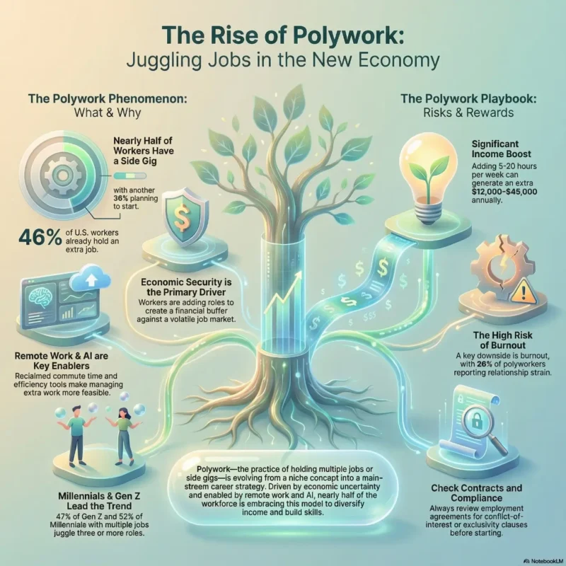 Polywork Trend: Navigating Multiple Jobs and Side Gigs in the New Economy