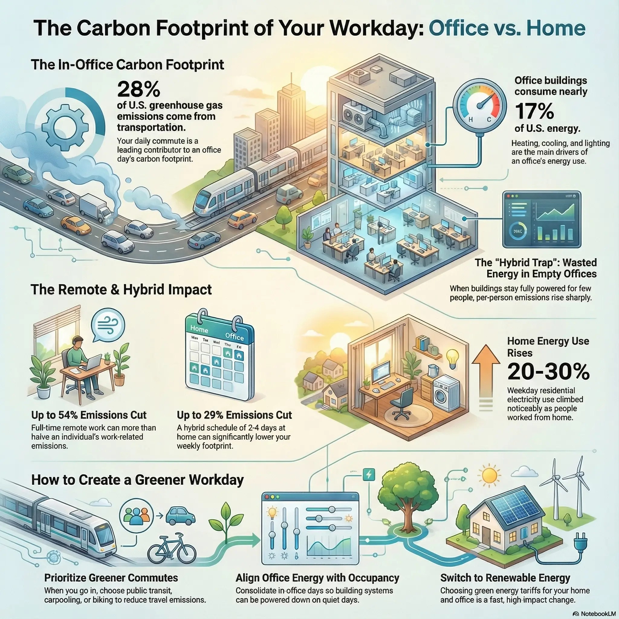 Remote Work Carbon Impact: Are Virtual Offices Truly Greener?